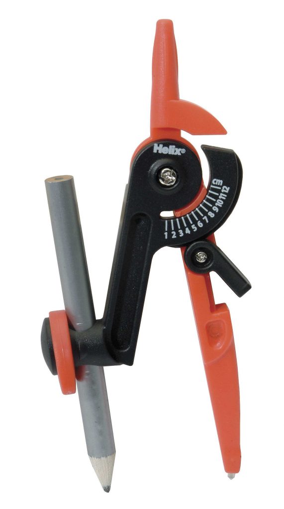 LOCKING COMPASS & PENCIL – Maped Helix UK