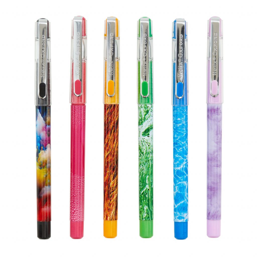 OXFORD ILLUSIONS GEL PENS IN ASSORTED COLOURS X6 – Maped Helix UK