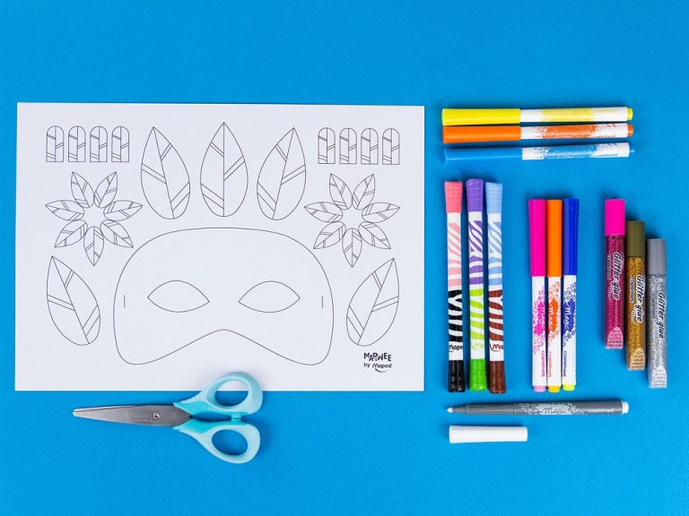 How to make your own carnival mask – Maped Helix UK
