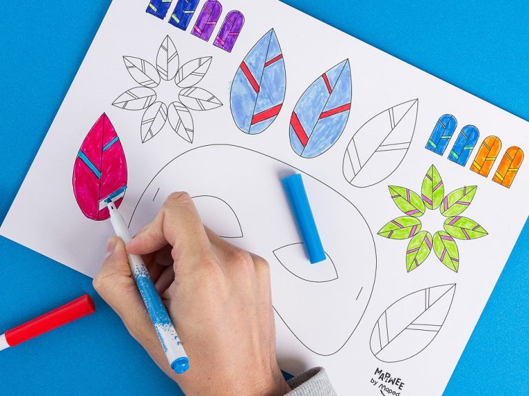 How to make your own carnival mask – Maped Helix UK