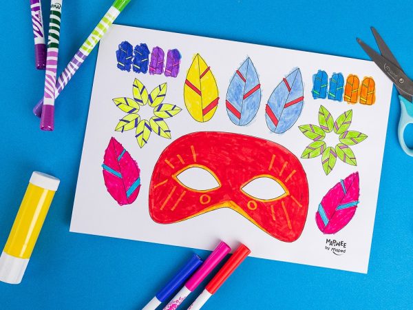 How to make your own carnival mask – Maped Helix UK
