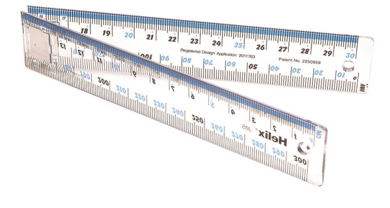 HELIX 30CM FOLDING RULER – Maped Helix UK
