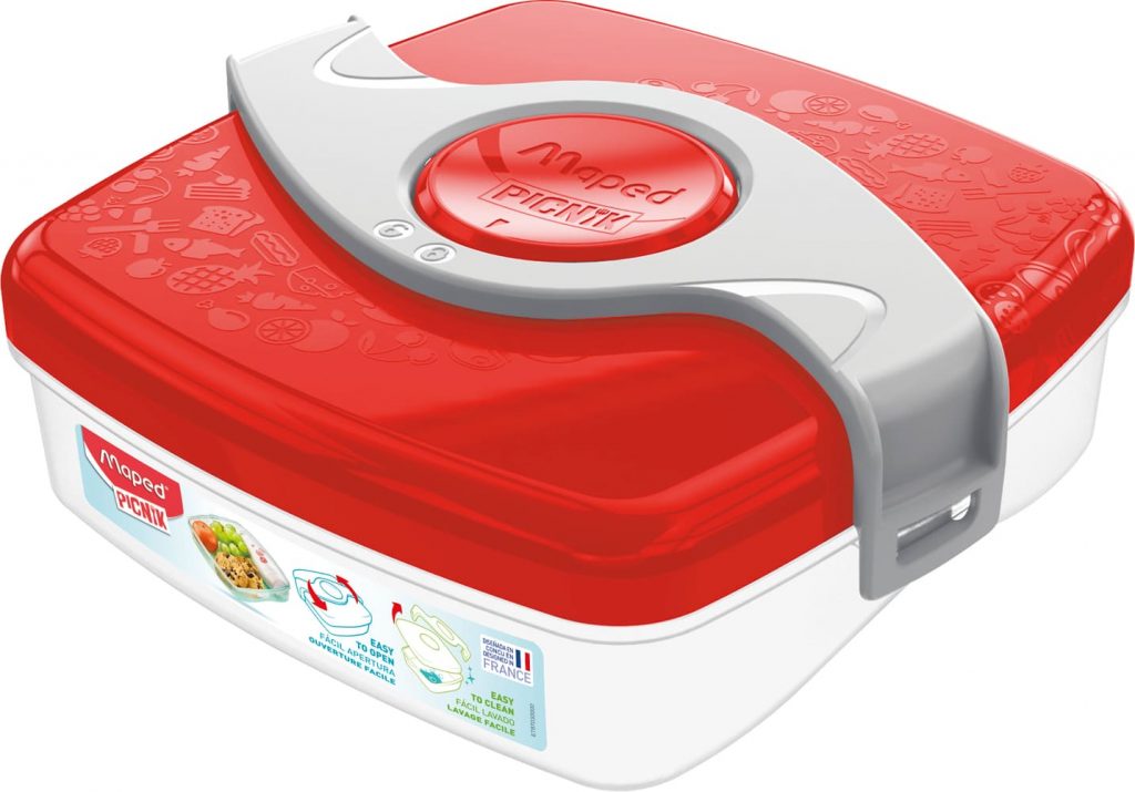 MAPED PICNIK ORIGINS SNACK BOX RED – Maped Helix UK